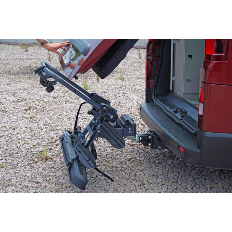 Porte vélo sur boule attelage pour fourgons Renault Trafic 3 - Sawiko